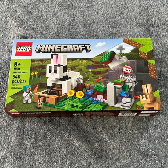 Lego | Toys | Lego Minecraft The Rabbit Ranch 34 Pcs New | Poshmark